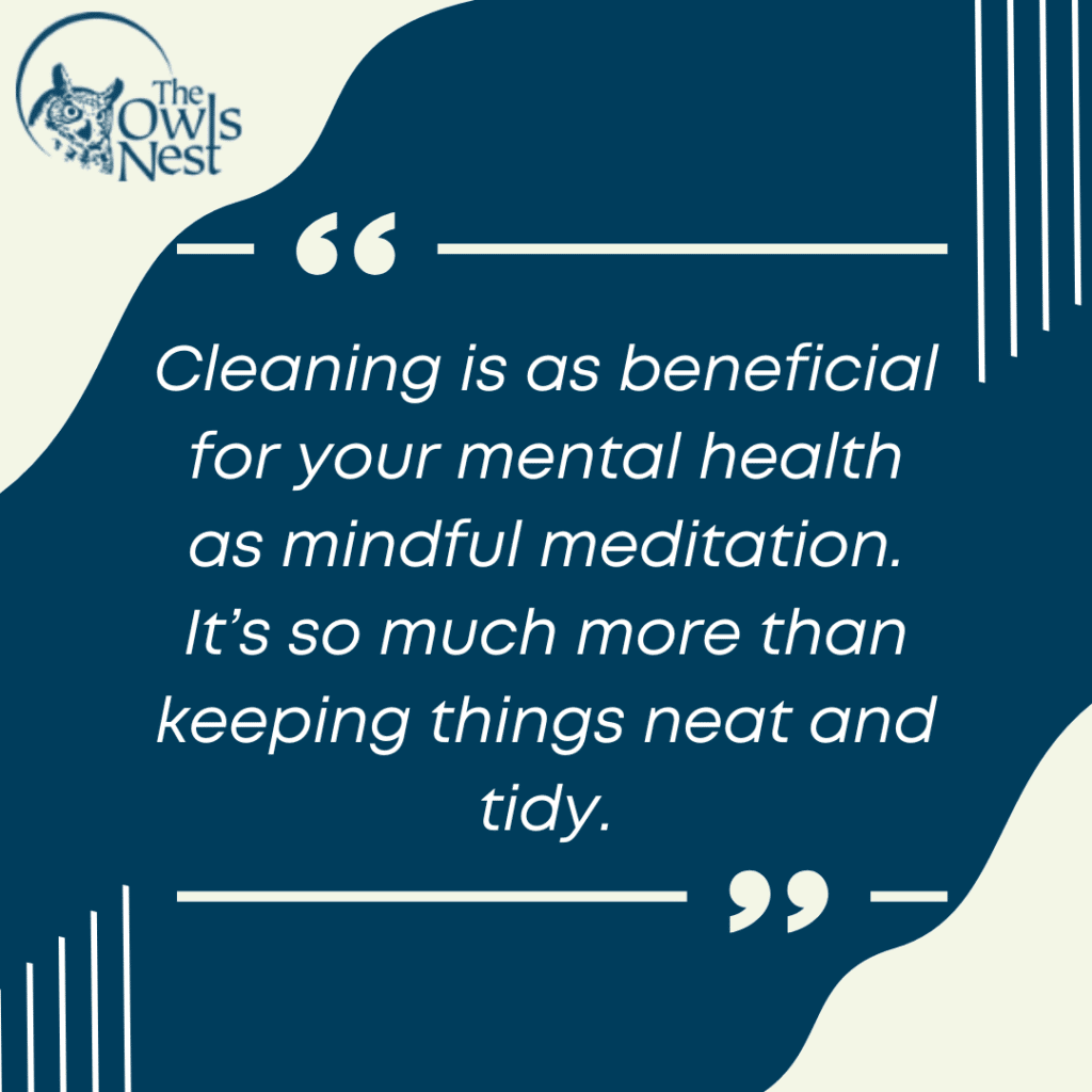 How Can Cleaning Be Used As Therapy